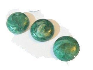 n. 2pz. Cabochon fimo verde - Materiali - Bigiotteria - di Alexia B ...