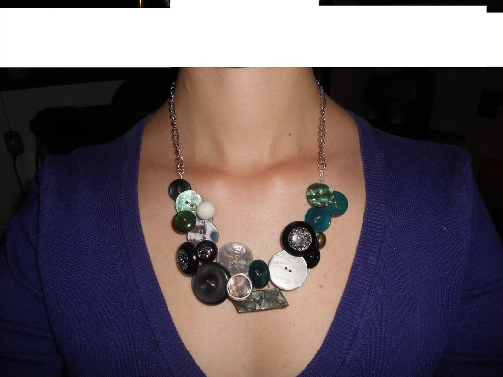 COLLANE DI BOTTONI - Gioielli - Collane - di Fleur de lis by M | su ...