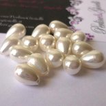 Perle d'allevamento a goccia, grado di purezza "A". Dimensioni: 10 ...