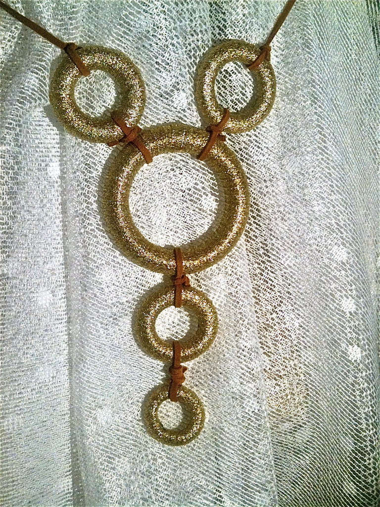 32.12 Collana FiveRings - Gioielli - Collane - di BricoArt | su MissHobby