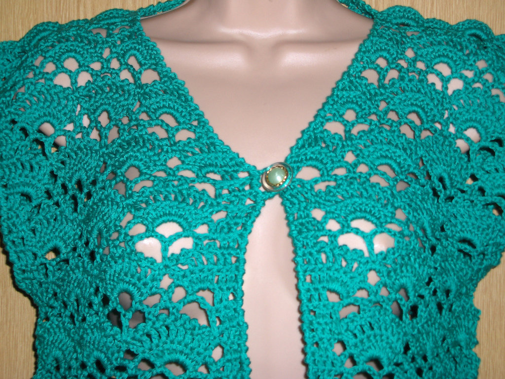 Top gilet bolero canottiera donna in cotone - Donna - Abbigliamento ... Top gilet bolero canottiera donna in cotone - Donna - Abbigliamento ...