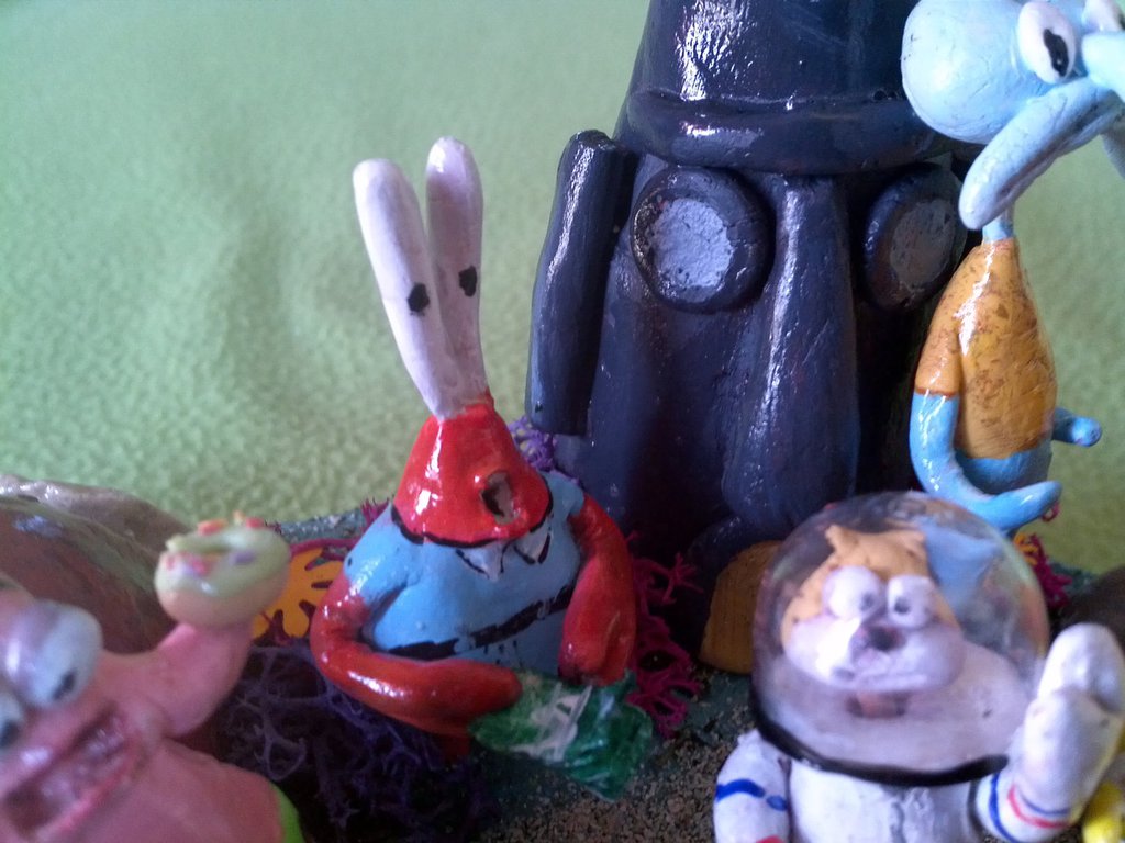 diorama ,spongebob - Per la casa e per te - Produzioni artistiche ...