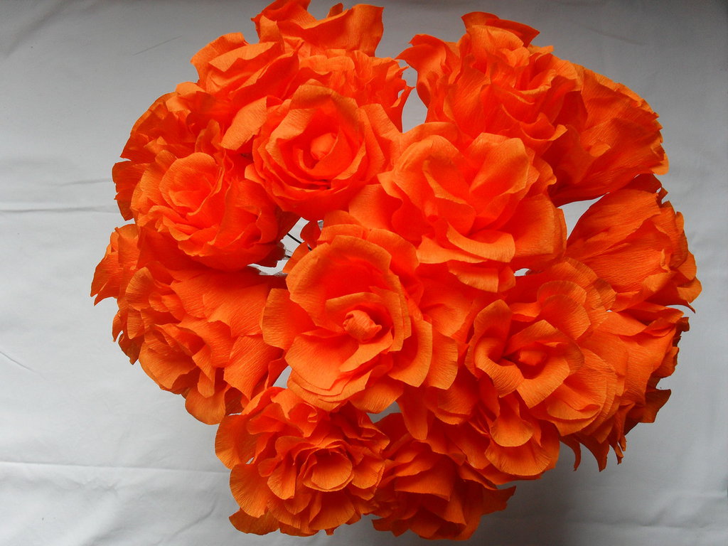 rose arancio scuro - Per la casa e per te - Produzioni artistiche ...