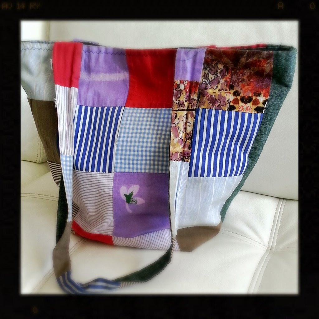 Borsa patchwork - Donna - Borse - di Fattoamanno | su MissHobby