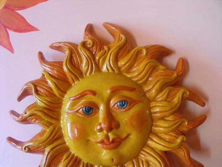 sole in terracotta - Per la casa e per te - Decorare casa - di amor ...