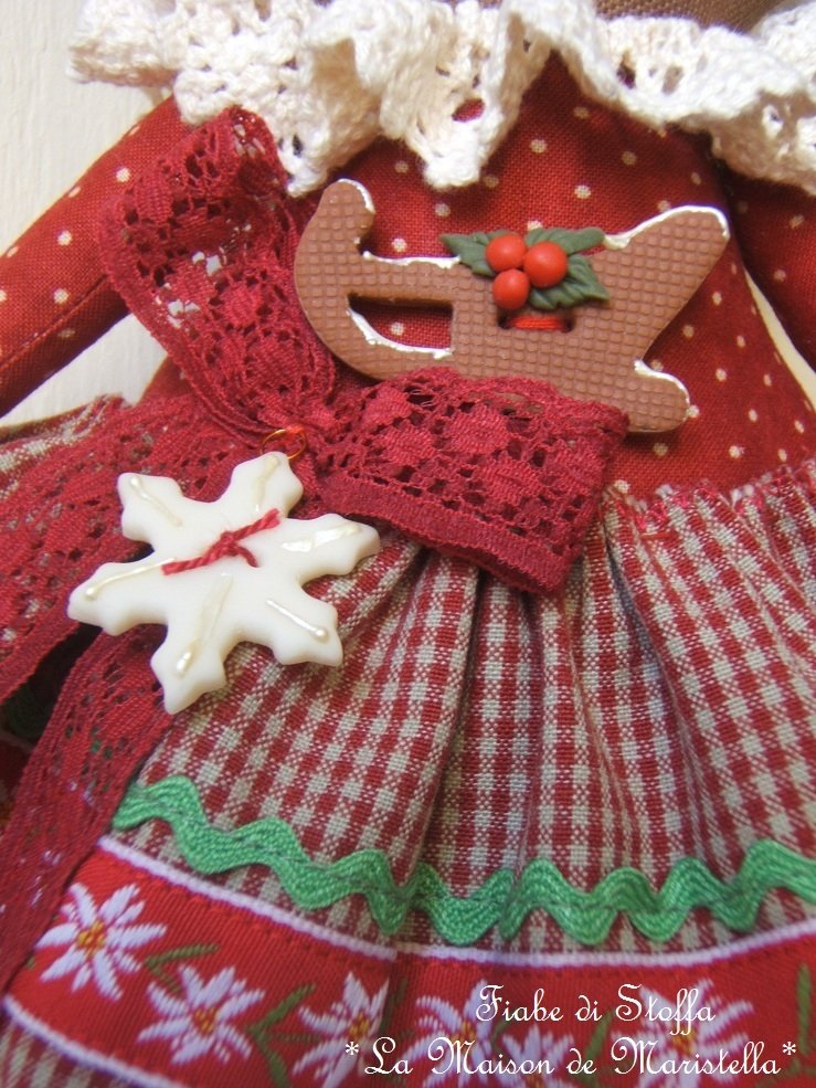 BAMBOLA RENNA "FIOR DI NEVE" - Per la casa e per te - Bambole e pu ...