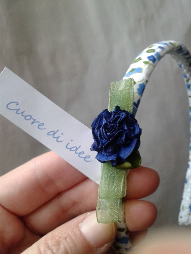 cerchiello bimba primavera blu - Bambini - Abbigliamento - di Cuore ...