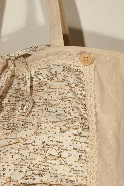 Borsa "map"in cotone - Donna - Borse - di caryhandmade | su MissHobby