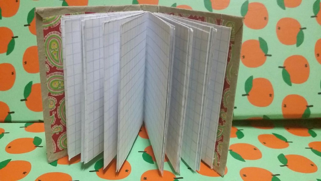 mini Block notes creato a mano con materiali di recupero - Per la c ...