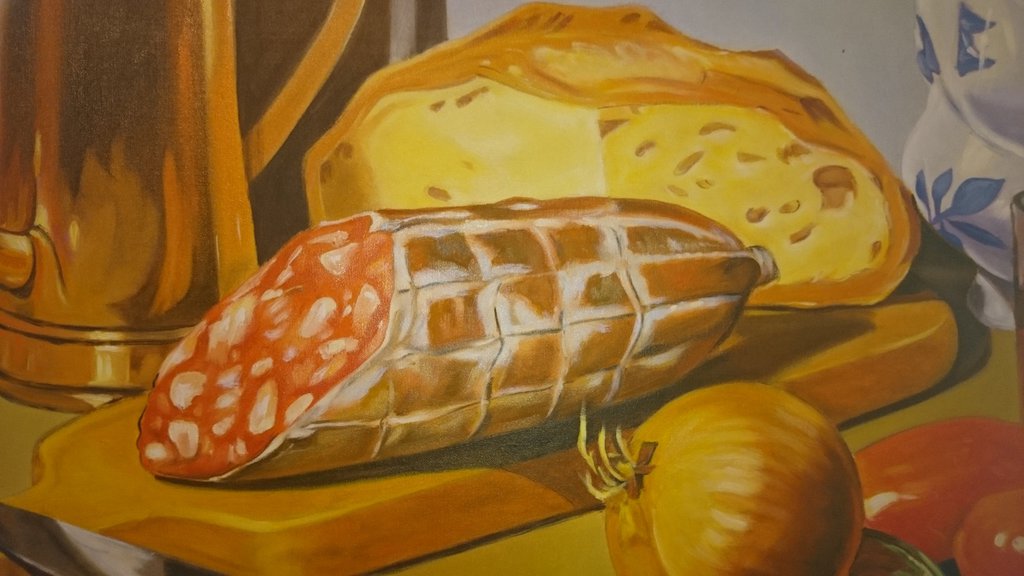 quadro con pane e salame - Per la casa e per te - Produzioni artis ...