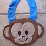 BAVAGLINO ANIMALE SCIMMIETTA SIMPATICO DIVERTENTE BAMBINO - Bambini ...