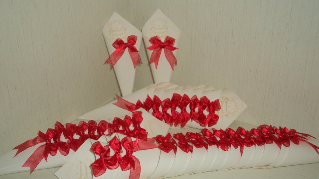 Coni confettata confetti battesimo comunione cresima personalizzabi ...