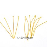 chiodini in ottone 7 cm 30pz - Materiali - Bigiotteria - di Mila Bi ...