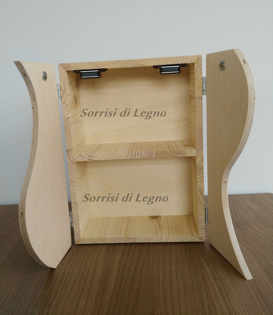 MINI LIBRERIA IN LEGNO PORTA-SPEZIE - Per la casa e per te - Cucina ...