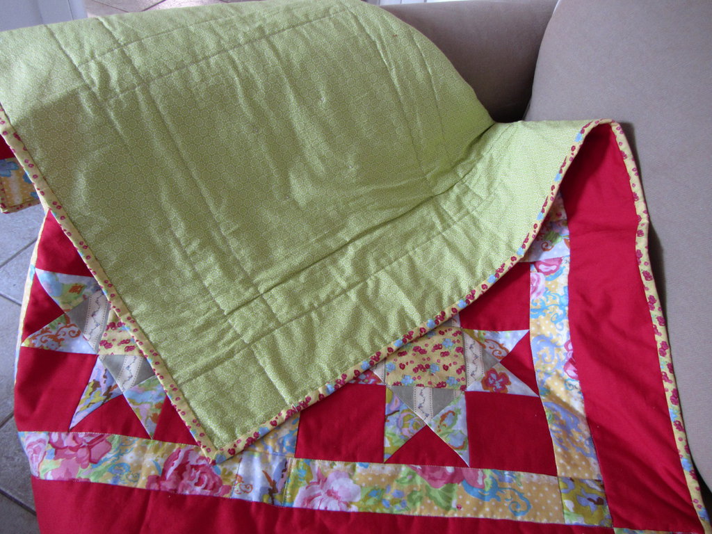 Trapunta baby patchwork rossa - Bambini - Per la nanna - di Centope ...