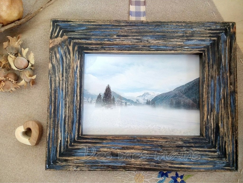 Cornice fatta a mano_Sfumature del tempo - Per la casa e per te - D ...