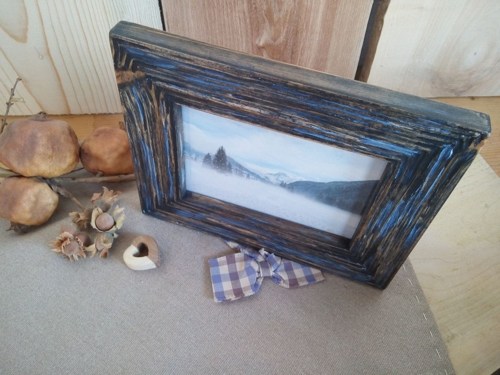 Cornice fatta a mano_Sfumature del tempo - Per la casa e per te - D ...