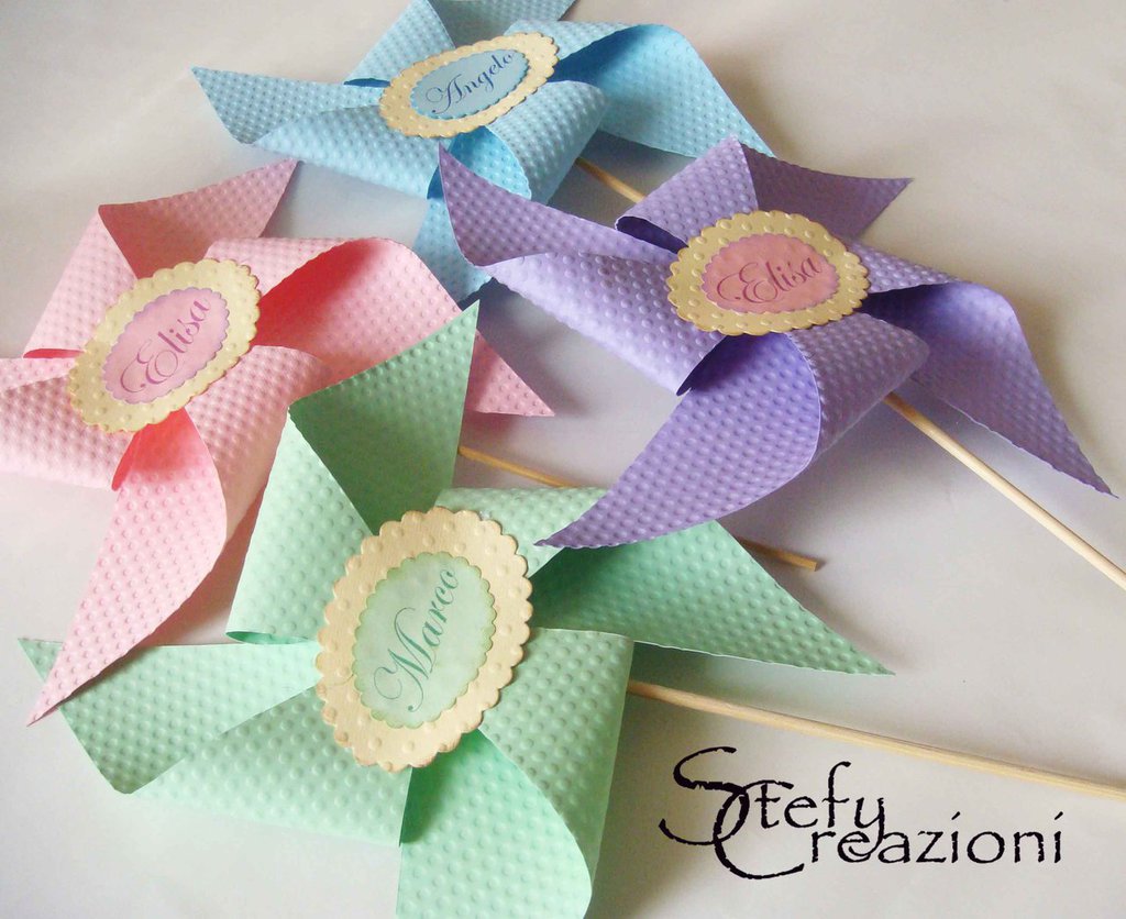 Girandole di carta - Feste - Bomboniere - di Stefy Creazioni | su MissHobby