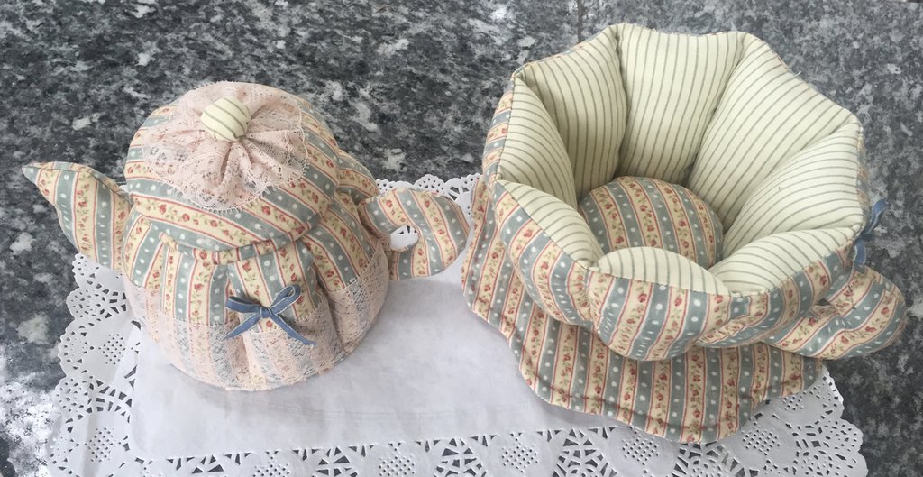 tazza e teiera in stoffa - CONTENITORI - Per la casa e per te - Dec ...
