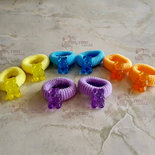 Elastici x capelli con orsetti in resina - Gioielli - Altro - di My ...