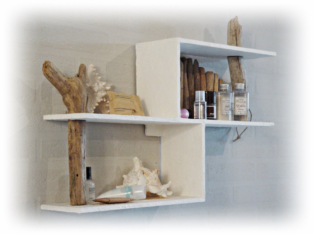 Mensola con legno di mare - Per la casa e per te - Decorare casa ...