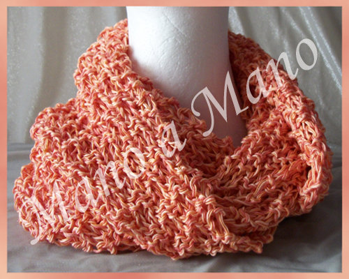 scaldacollo in cotone - Rosa salmone - Donna - Abbigliamento - di M ...