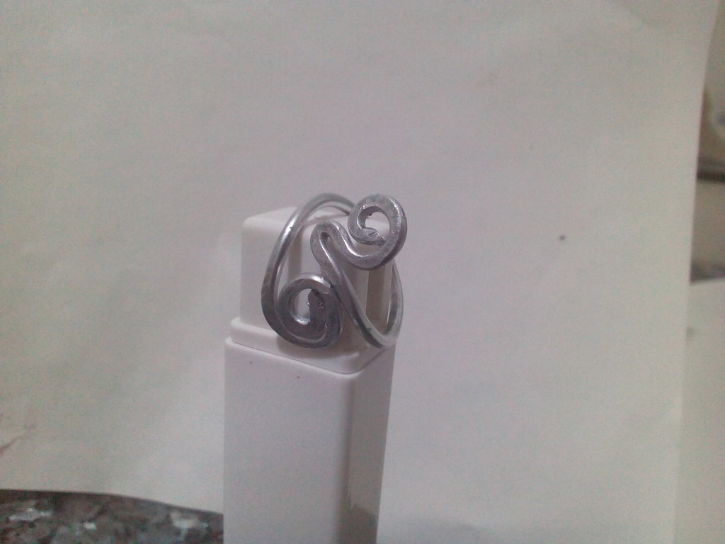 Papera stilizzata con filo d 'alluminioa - Gioielli - Anelli - di L ...